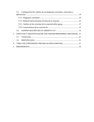 Conexiones trifasicas de transformadores | PDF