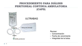 Conexion manual de dialisis | PPT