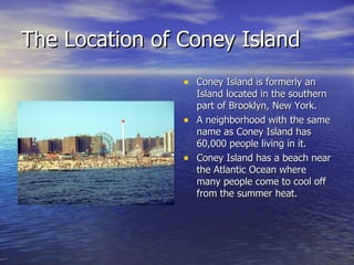 Coney Island Slide Show | PPT