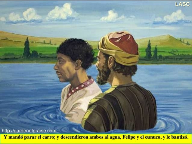 CONF. EL ENCUENTRO ENTRE FELIPE EL EVANGELISTA Y EL ETIOPE RELIGIOSO.…