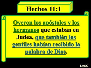 CONF. INFORME DE PEDRO A LA IGLESIA EN JERUSALEN Y LA GLORIFICACION DE ...