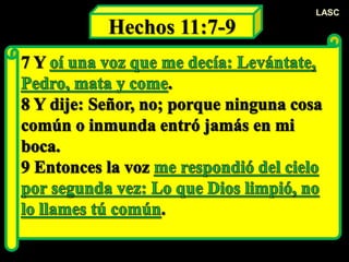 CONF. INFORME DE PEDRO A LA IGLESIA EN JERUSALEN Y LA GLORIFICACION DE ...
