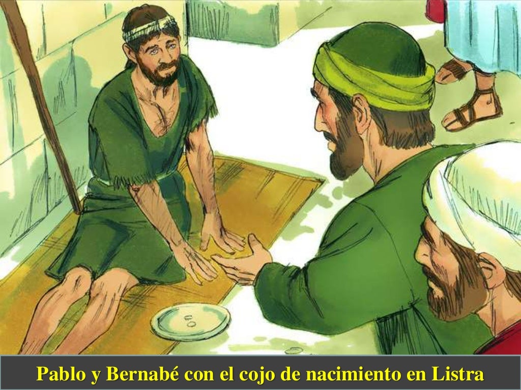 CONF. PABLO Y BERNABE EN ICONIO Y LISTRA. SUS EXITOS EN LA EVANGELIZA…