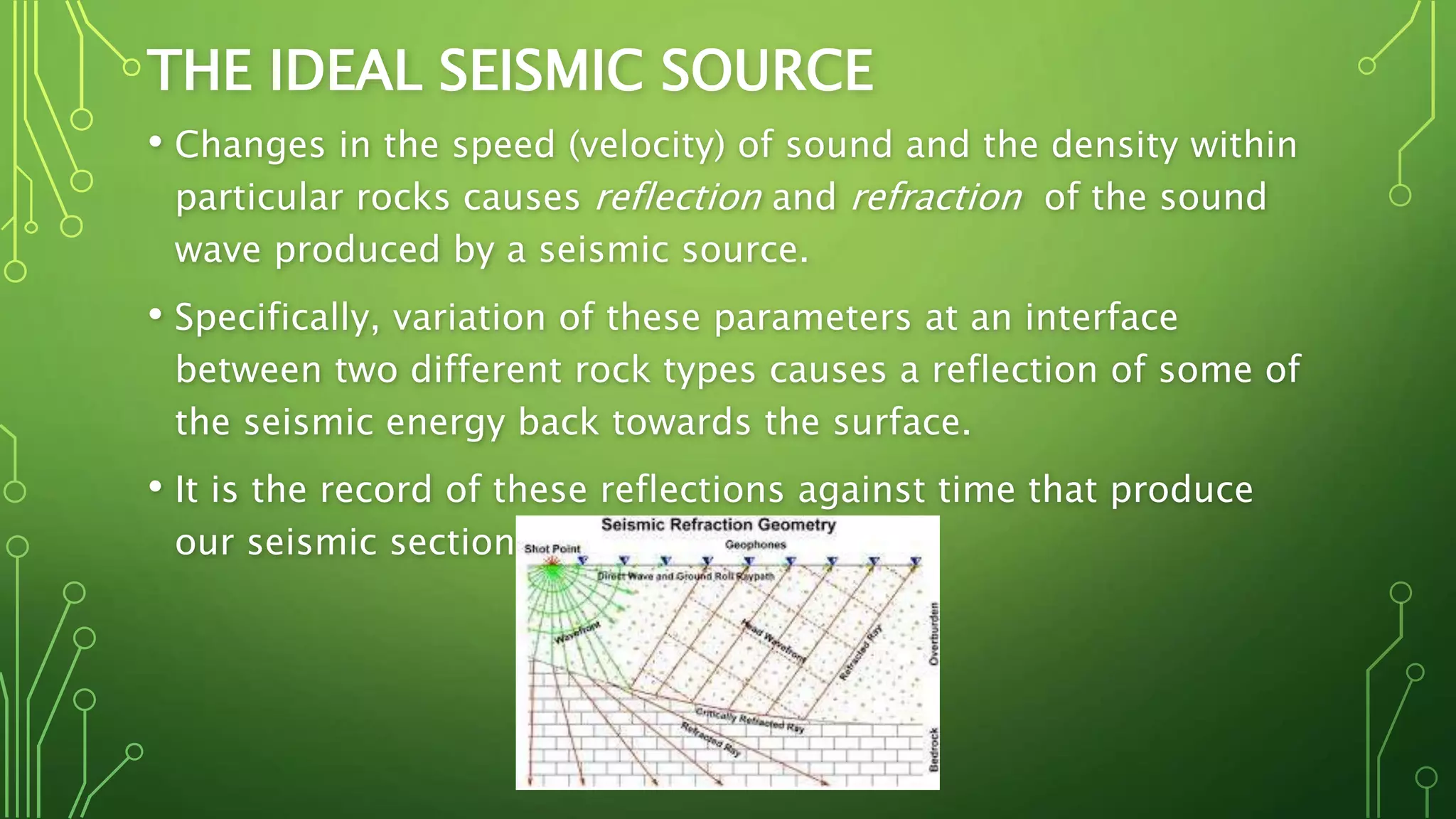 Land Seismic Sources - Explosives Vs. Vibroseis | PPTX