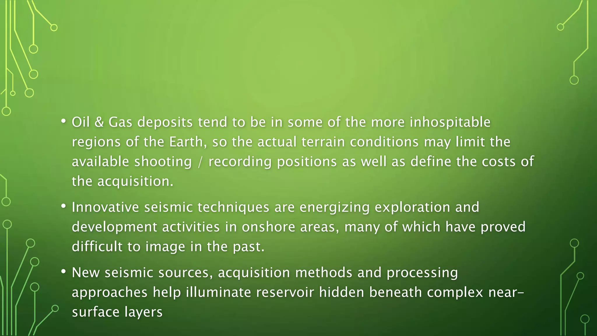 Land Seismic Sources - Explosives Vs. Vibroseis | PPTX
