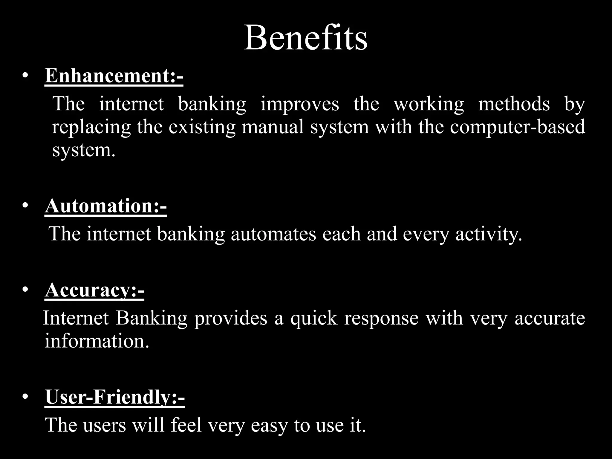 Adoption of Internet Banking over Traditional Banking | PPT