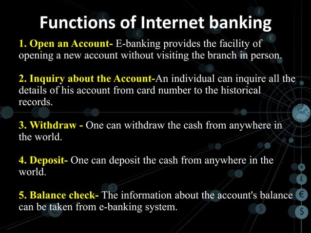 Adoption of Internet Banking over Traditional Banking | PPT