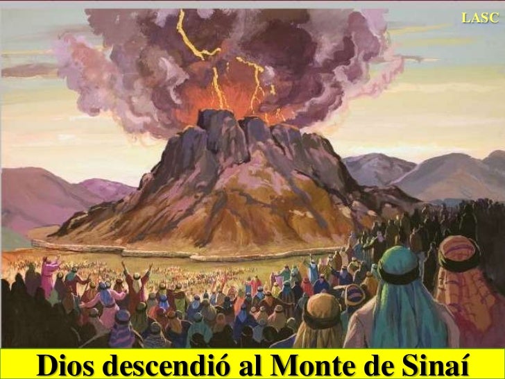 CONF. EXODO 19:1-25. (EX. No, 19). ISRAEL ACAMPA EN EL MONTE DE SINAI