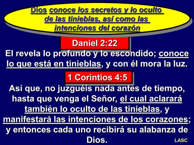 LOS ATRIBUTOS DE DIOS EN PPT. No. 1. LA OMNISCIENCIA Y PRESCIENCIA DE ...