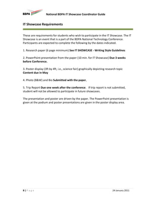 BDPA IT Showcase Guide (2011) | PDF