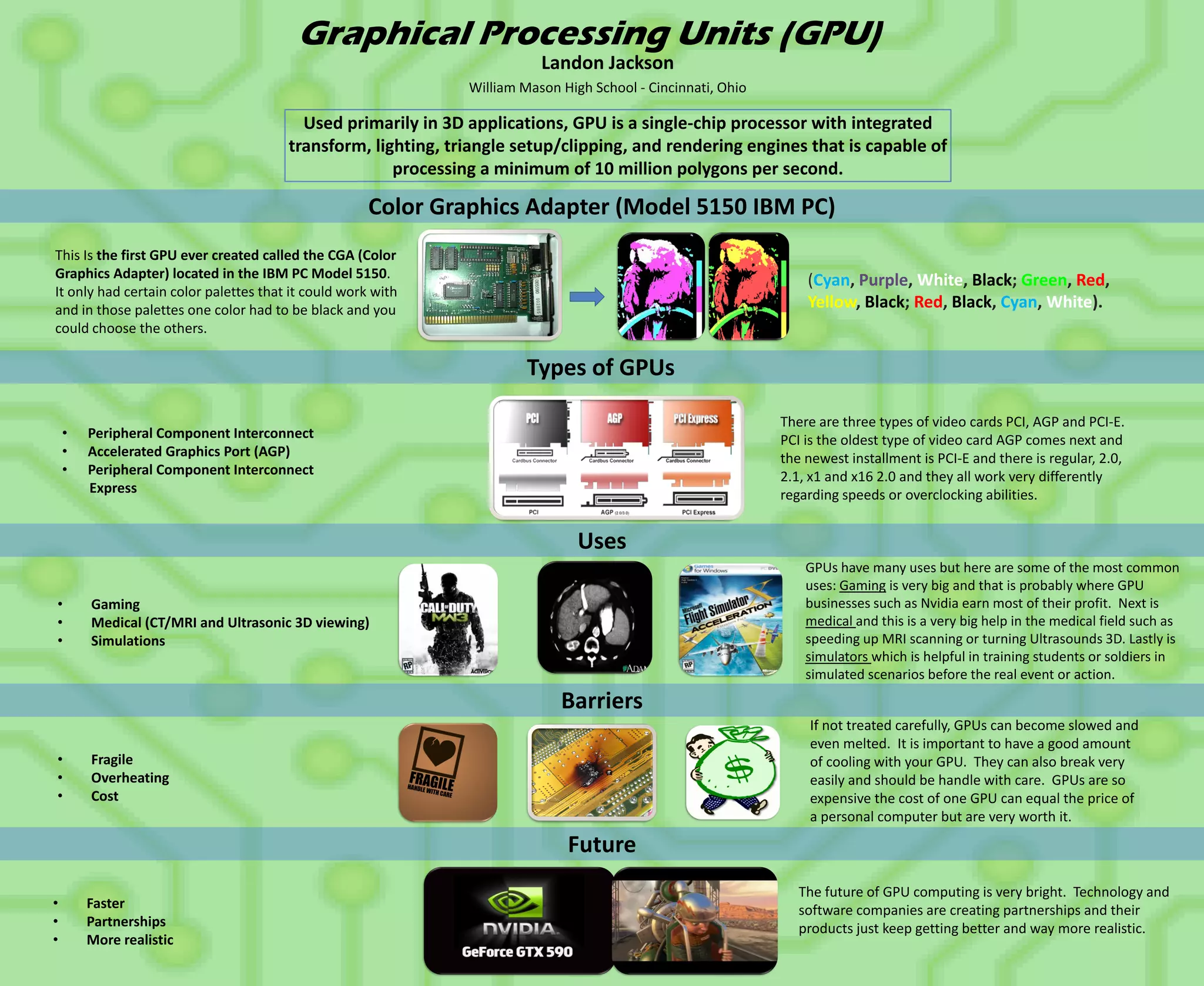 Poster: BDPA IT Showcase - 'Can Graphical Processing Units (GPUs) be used to Better Society?' | PPT