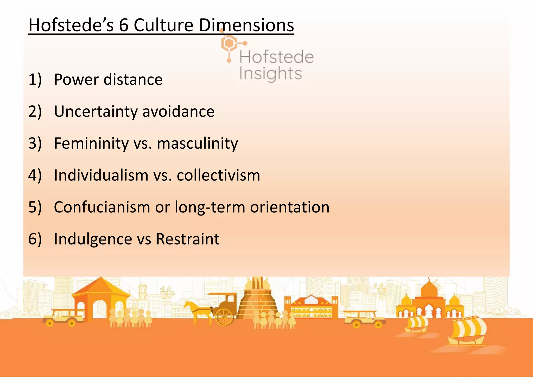Hofstede Cultural Dimensions | PPTX