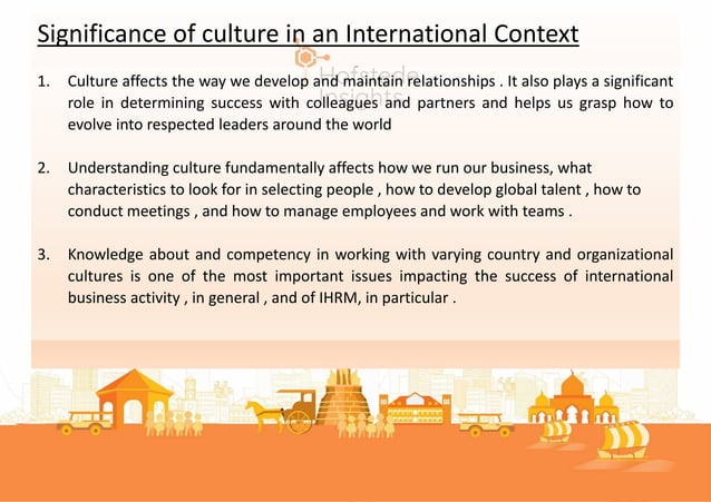 Hofstede Cultural Dimensions | PPTX