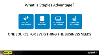 Splunk in Staples: IT Operations | PDF