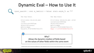 Splunk conf2014 - Lesser Known Commands in Splunk Search Processing ...