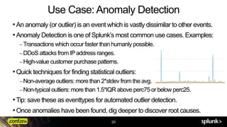 Splunk for DataScience (.conf2014) | PPT