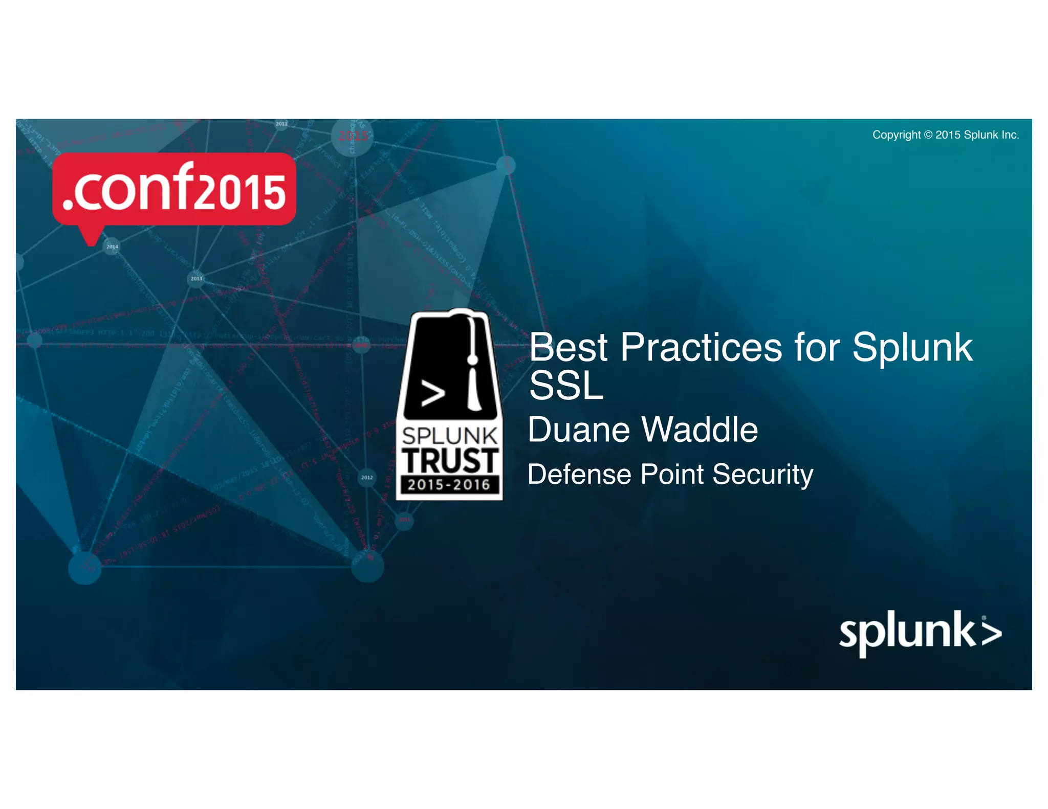 Conf2015 d waddle_defense_pointsecurity_deploying ...