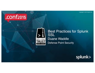 Conf2015 d waddle_defense_pointsecurity_deploying ...