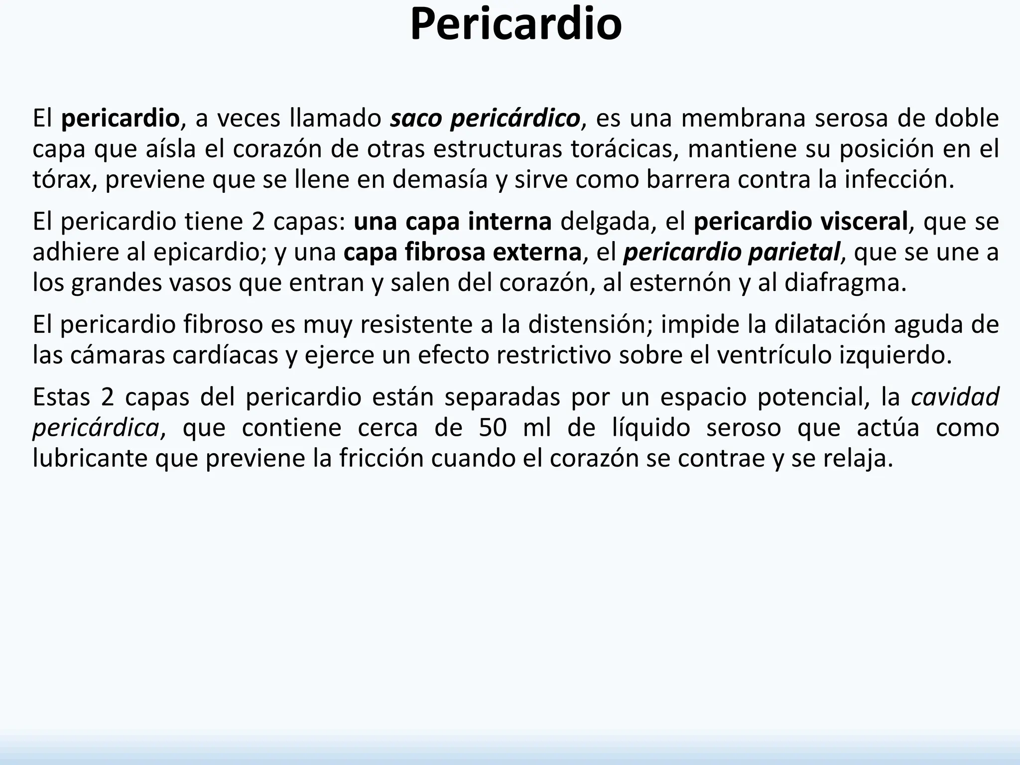 Conf 7 Pericardio.ppt Pericarditis. Tipos | PPT