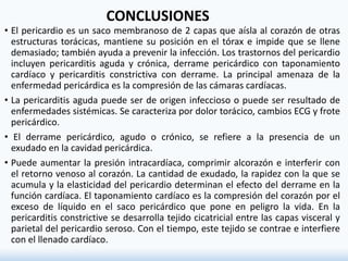 Conf 7 Pericardio.ppt Pericarditis. Tipos | PPT