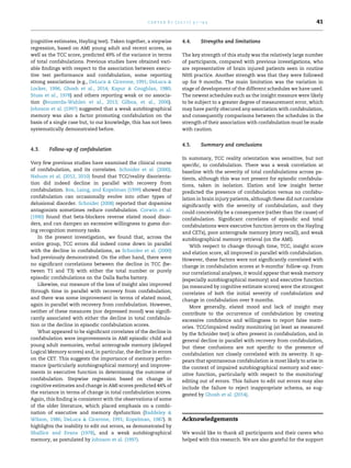 Confabulation what is associated with its rise and fall a study in brain injury | PDF