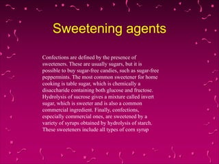 Confectioneries ppt | PDF