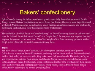 Confectioneries ppt | PDF