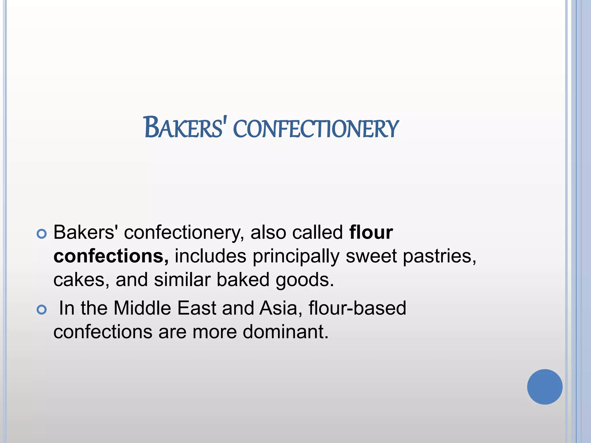 Confectionery | PPTX