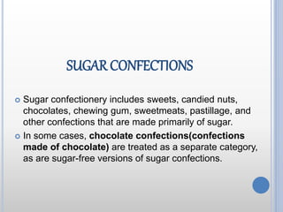 Confectionery | PPTX