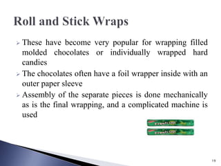 Packaging in the confectionery industry | PPTX