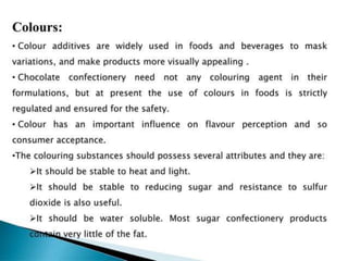 confectionery ingredient | PPT