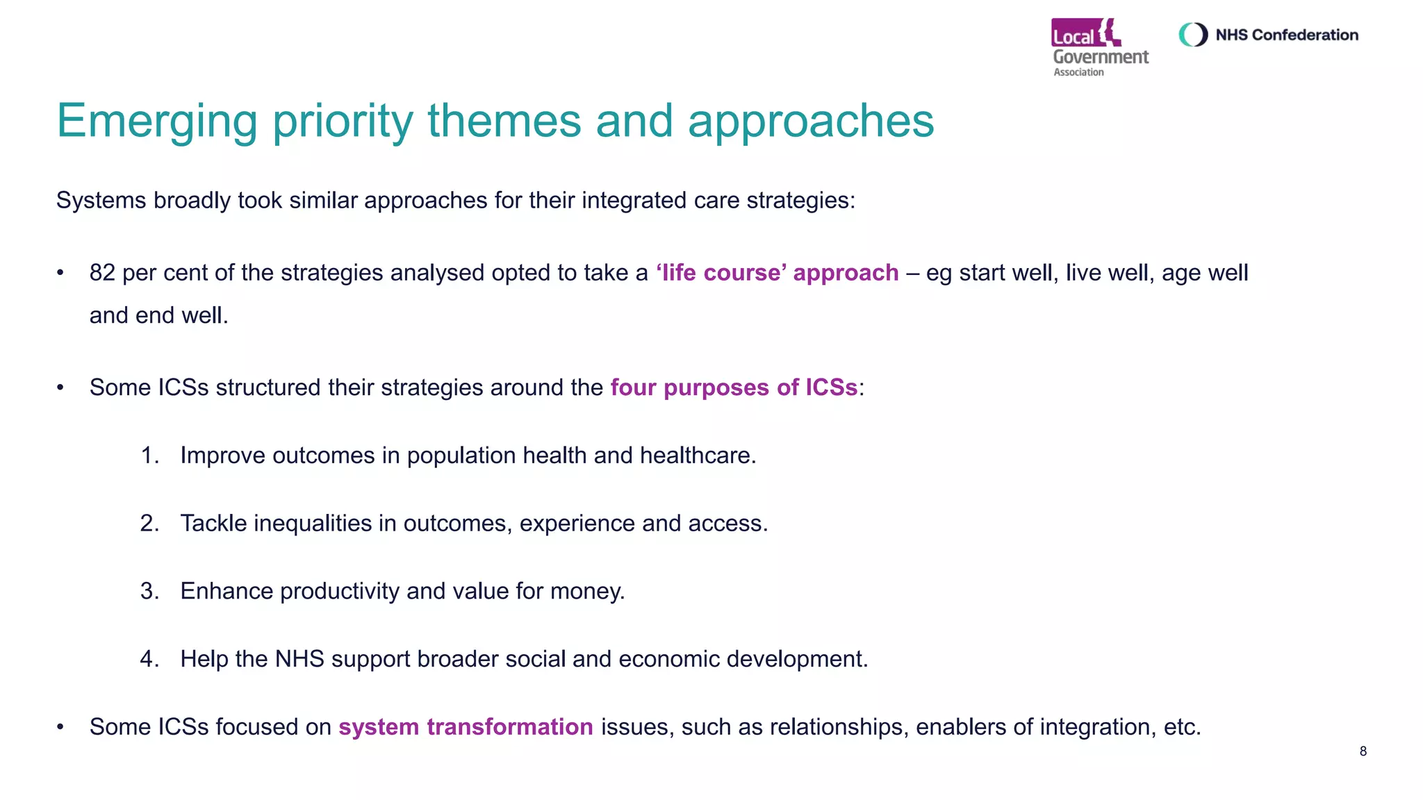 Integrated care strategies: A snapshot in progress | PPTX | Healthcare ...