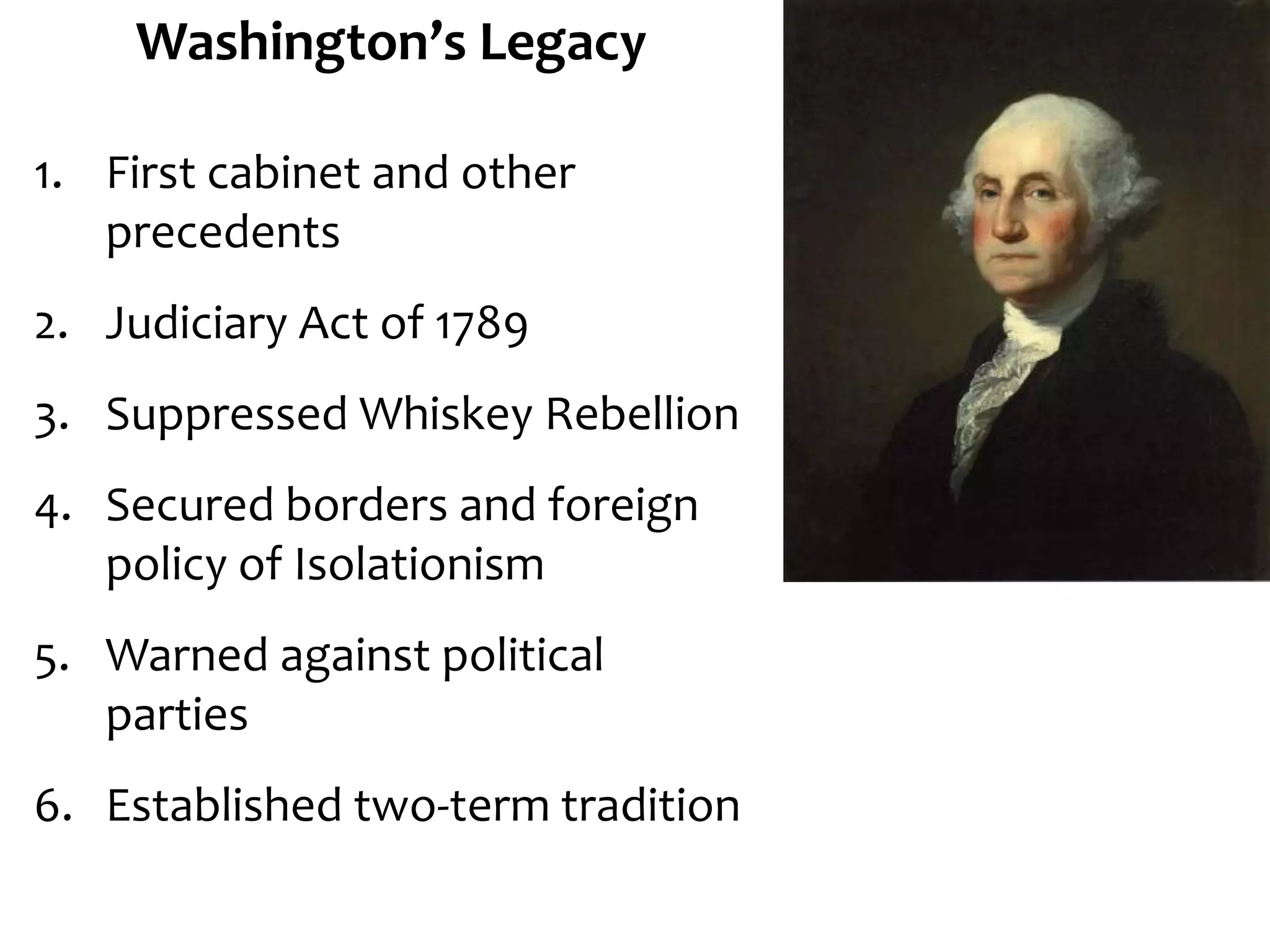 The New Nation, 1781-1797: Confederation and Washington | PPTX