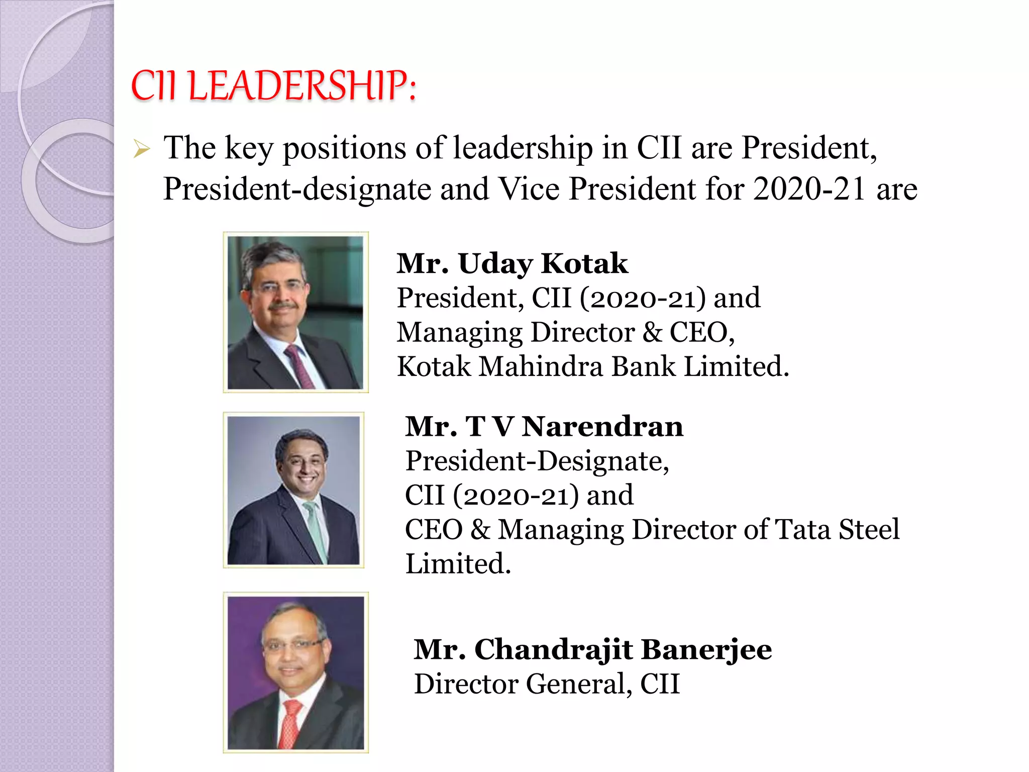 CONFEDERATION OF INDIAN INDUSTRY | PPTX