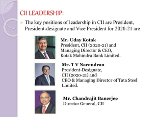 CONFEDERATION OF INDIAN INDUSTRY | PPTX