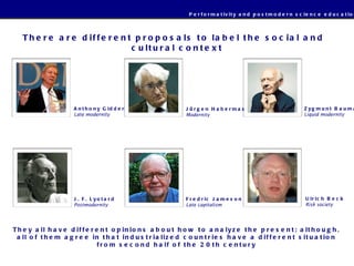 Performativity and postmodern scientific education. | PPT