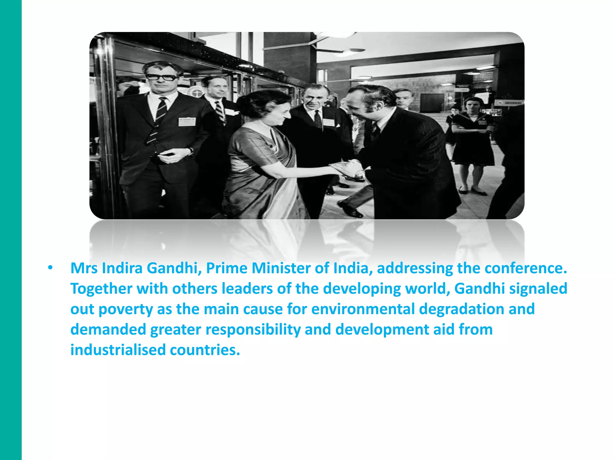 stockholm conference on environment 1972 | PPTX