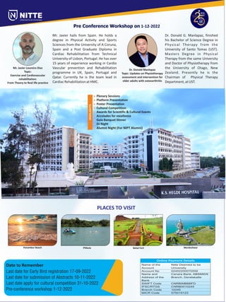 NITTE PHYSIO PENECEA: International Conference | PDF