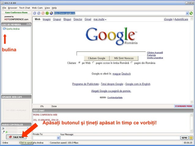 Conference Ghid De Utilizare | PPT