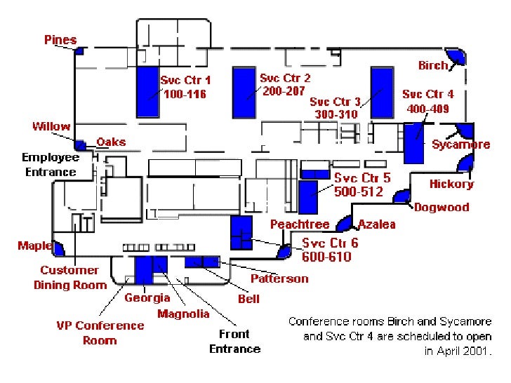 Conference Room Map