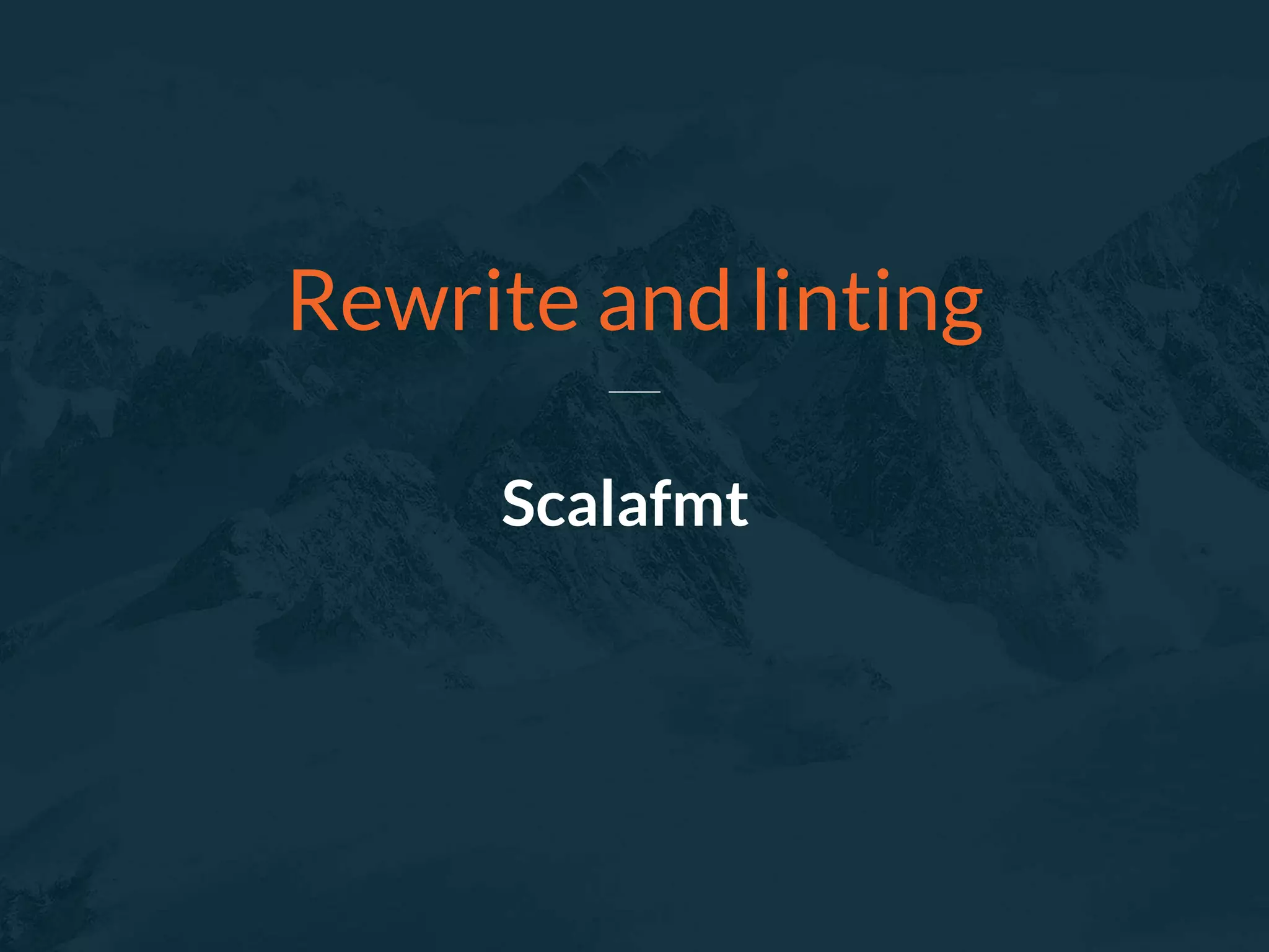 Boost your productivity with Scala tooling! | PPT