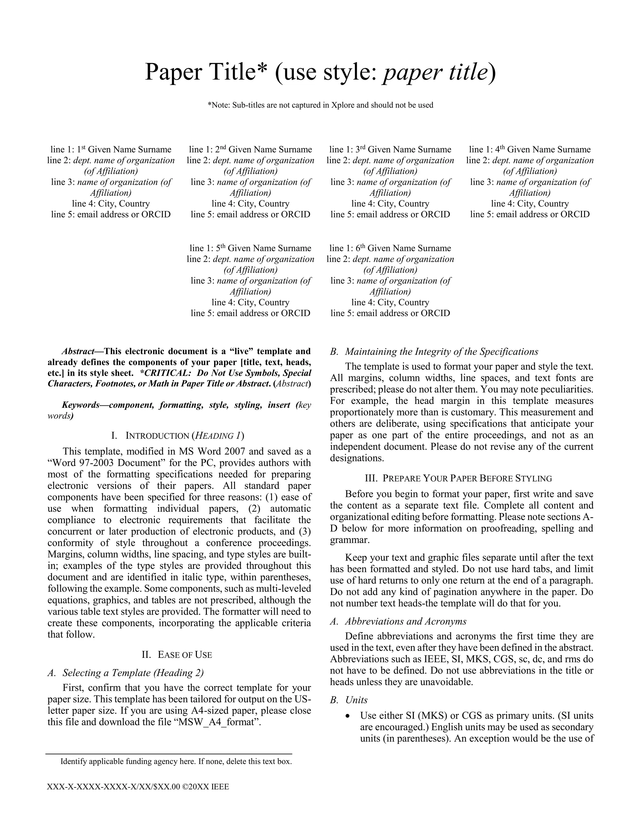 conference-template | PDF