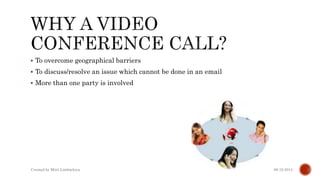 Video Conference Etiquette | PPTX