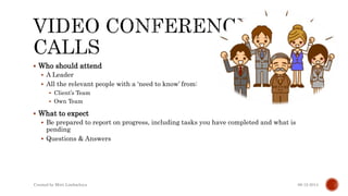 Video Conference Etiquette | PPTX