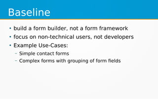 Form Block / Formbuilder | PPT