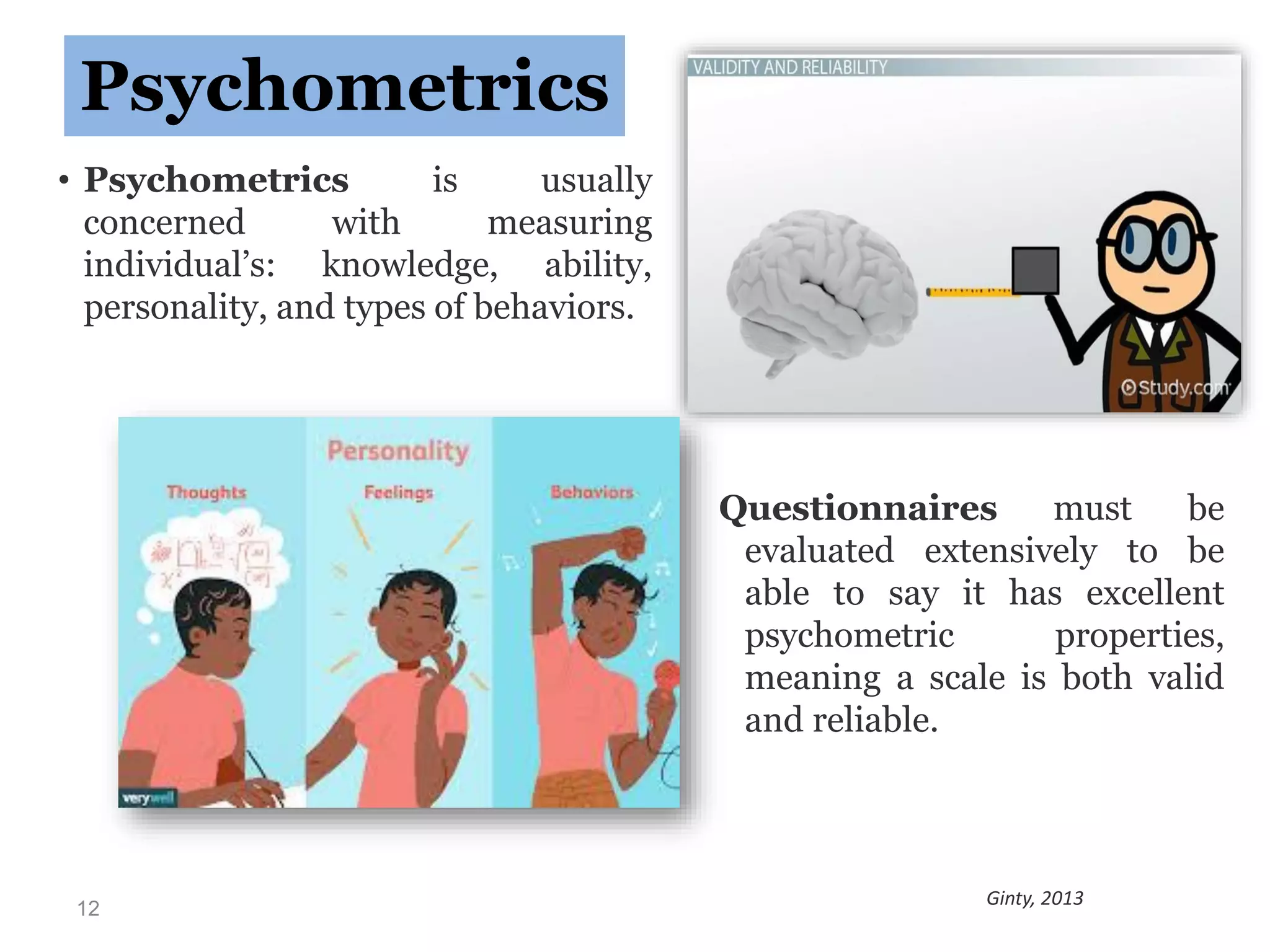 Psychometric properties | PDF