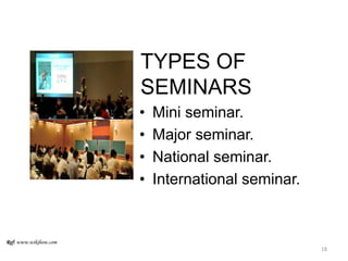 Conference and seminars | PPTX