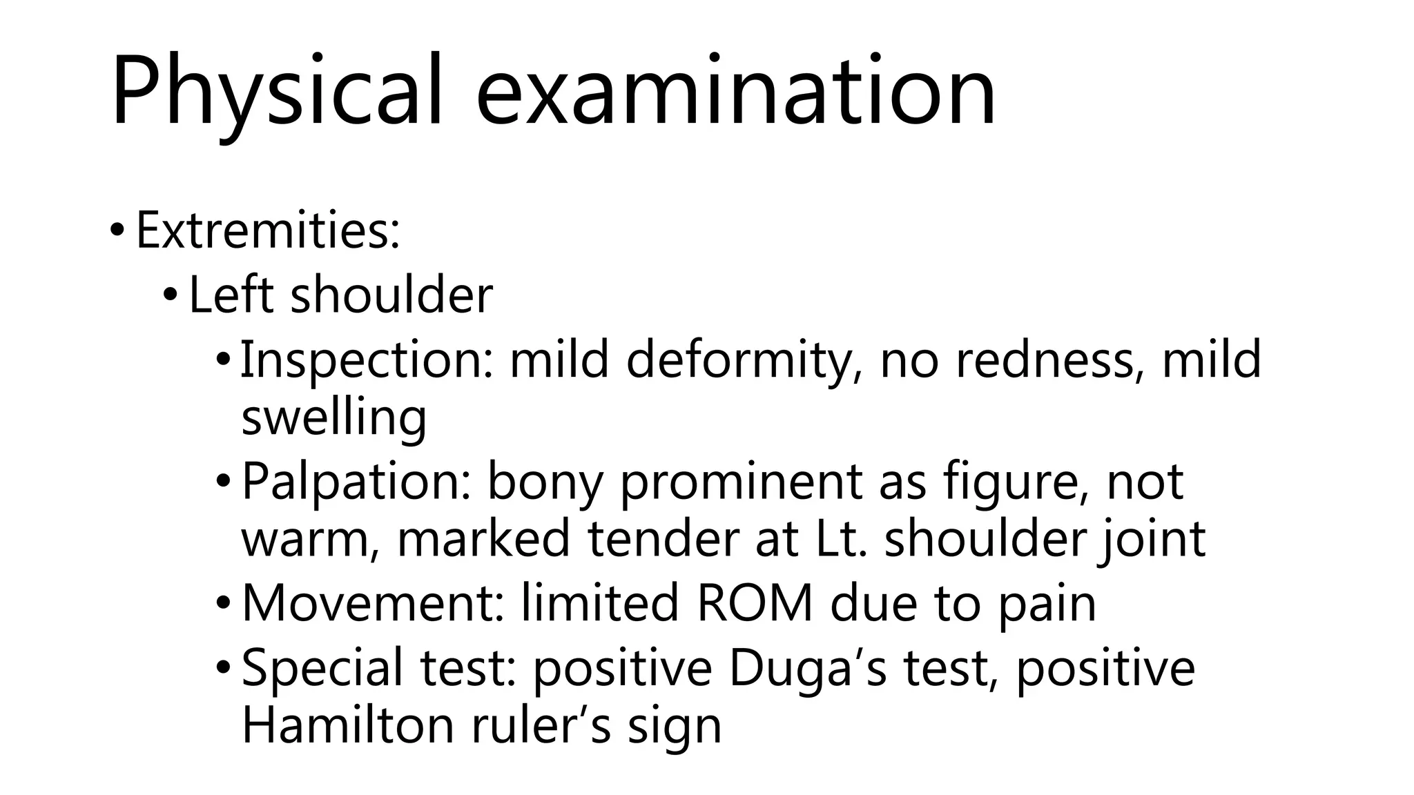 Conference ant shoulder dislocation | PPTX