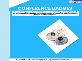 Conference Badges | PPTX