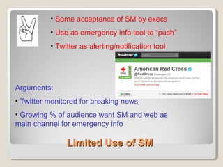 Emergency Management in the age of social convergence | PPT